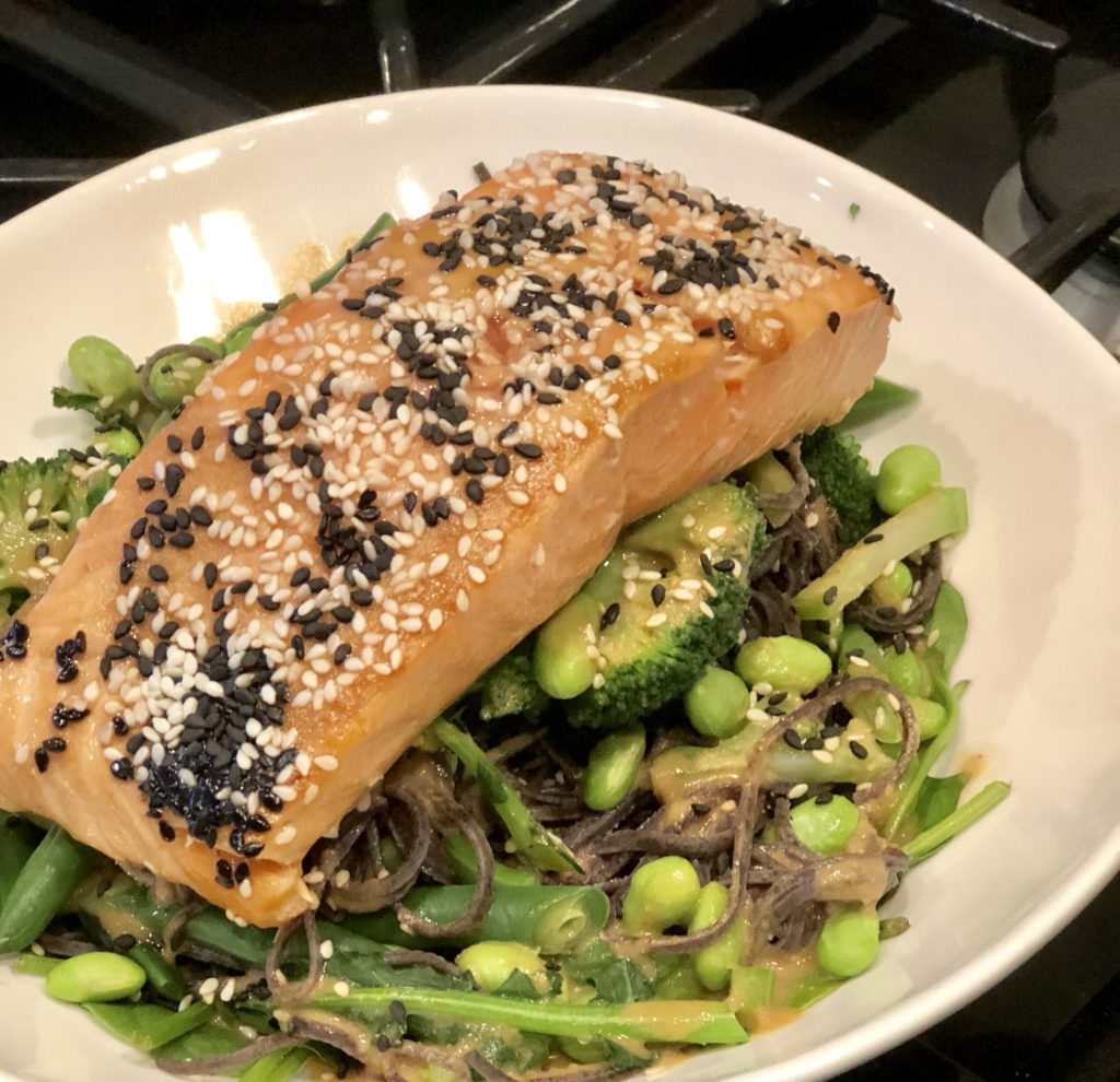 Miso Mustard Dressing and Black Bean Noodle Salad | Fresh Kitchen