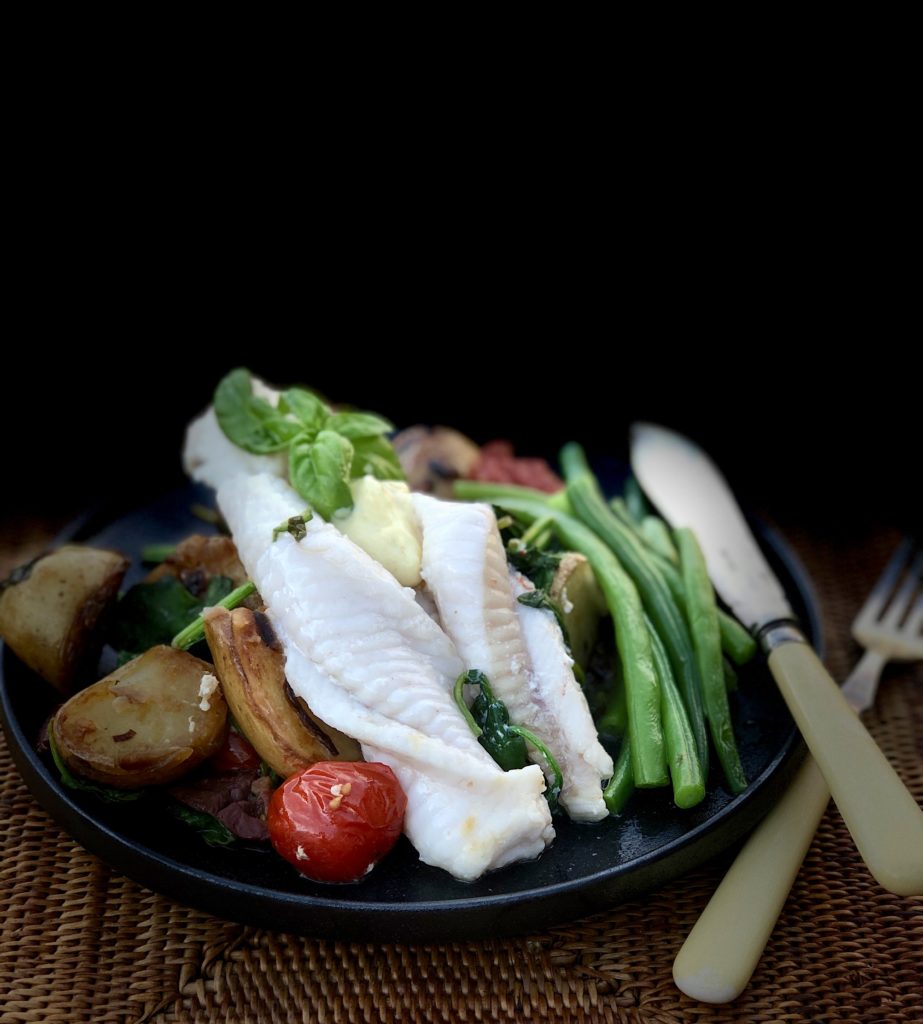 Simple Mediterranean Style White Fish Supper | Fresh Kitchen